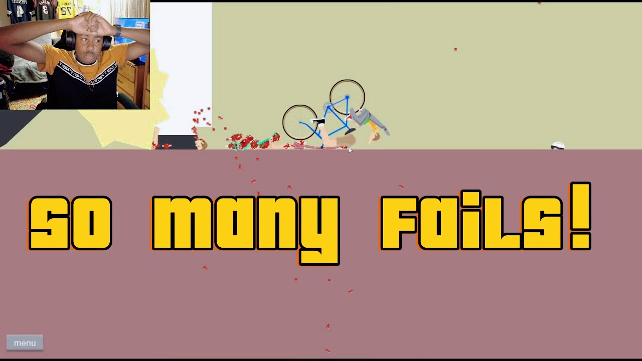 Hilarious!! JJ Thomas plays Happy Wheels - YouTube