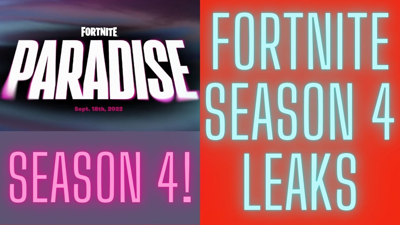 Fortnite Season 4 Advert Leaks! - YouTube
