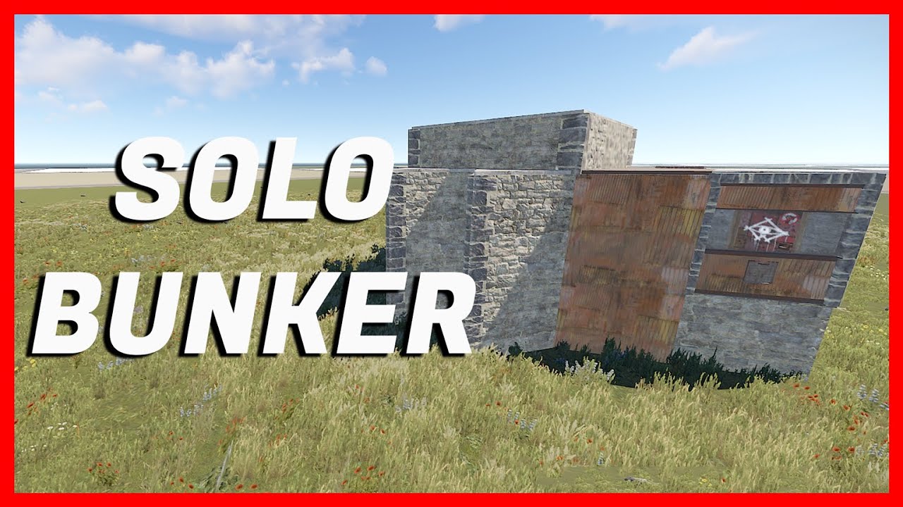 💥BASE BUNKER SOLO RUST💥 | BASE BUNKER RUST 2021💥 - YouTube