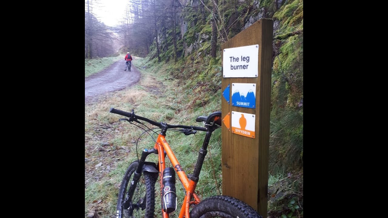Riding Bwlch Nant Y Arian Mountain bike trail Wales - YouTube
