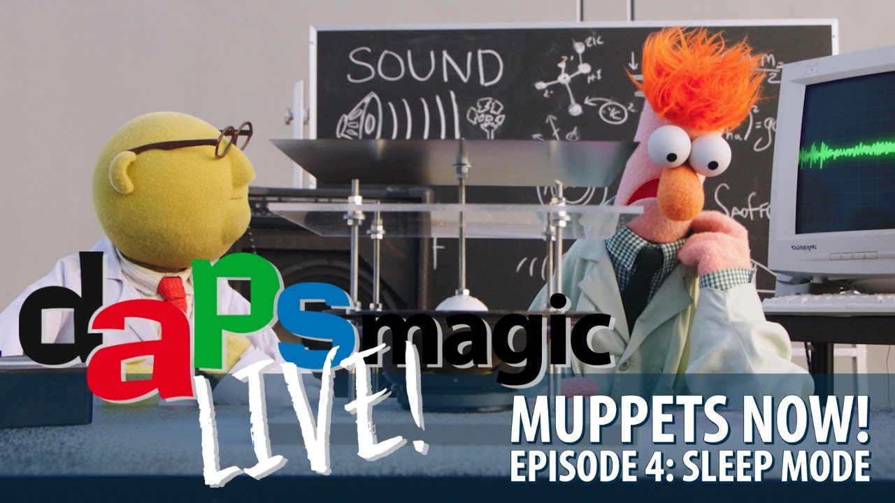 Muppets NOW! - Episode 4: Sleep Mode - DAPS MAGIC Live! - YouTube