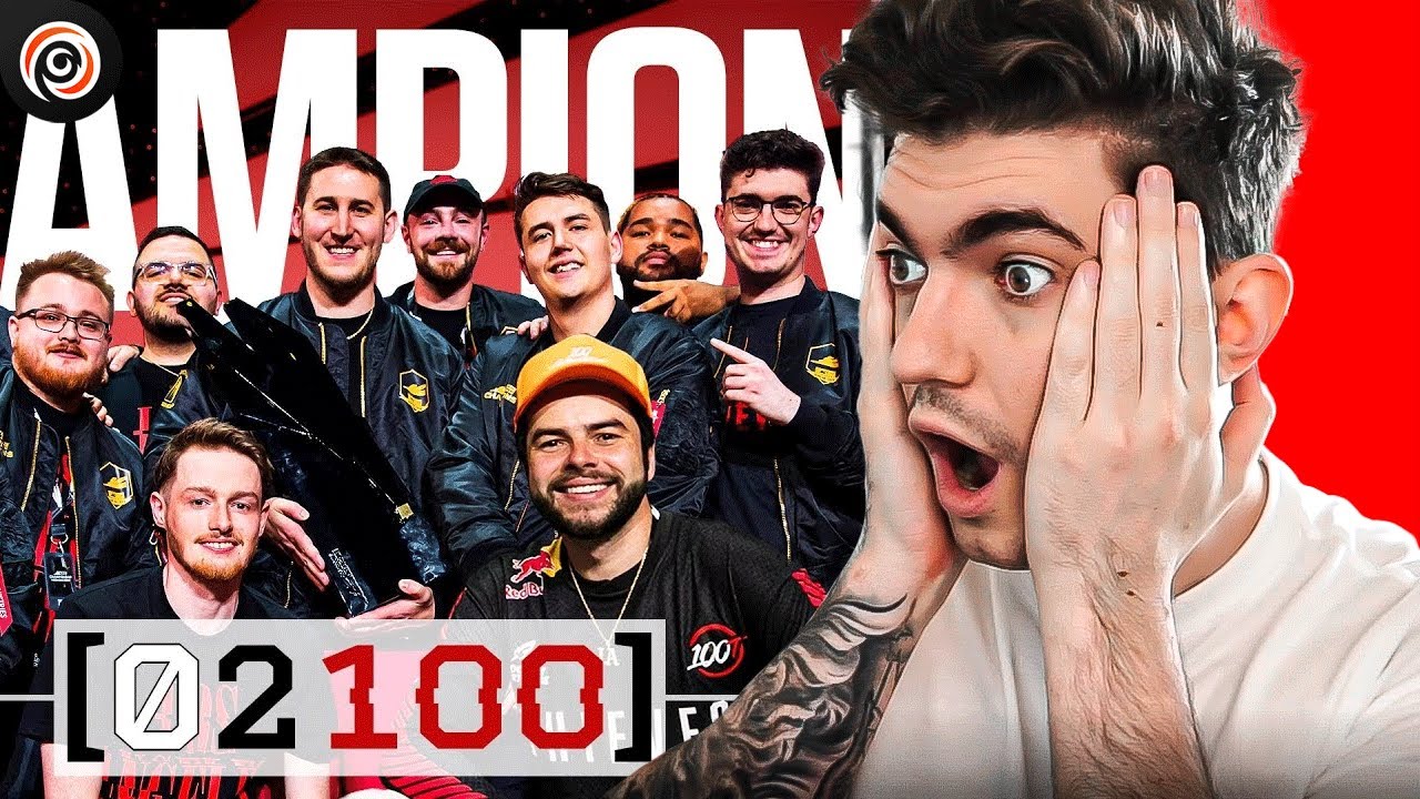 Octane Reacts to 100 Thieves Wins WORLD CHAMPIONSHIP | 02100 - YouTube