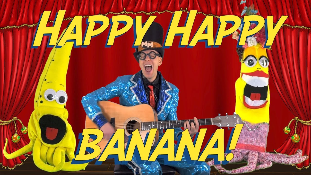 Happy Happy Banana | Banana Song | Marky Monday - YouTube