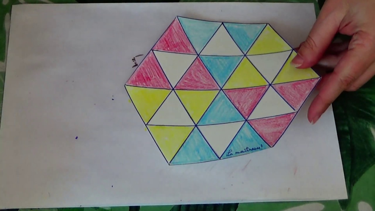 Geom'Art - Hexagone 2 - YouTube