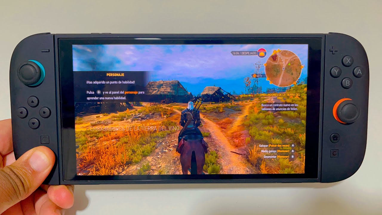 ASÍ LUCE THE WITCHER 3 EN NINTENDO SWITCH 2 - YouTube