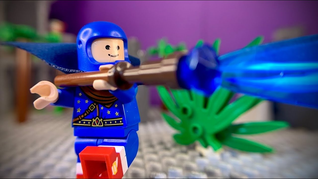 EPIC LEGO WIZARD BATTLE - YouTube