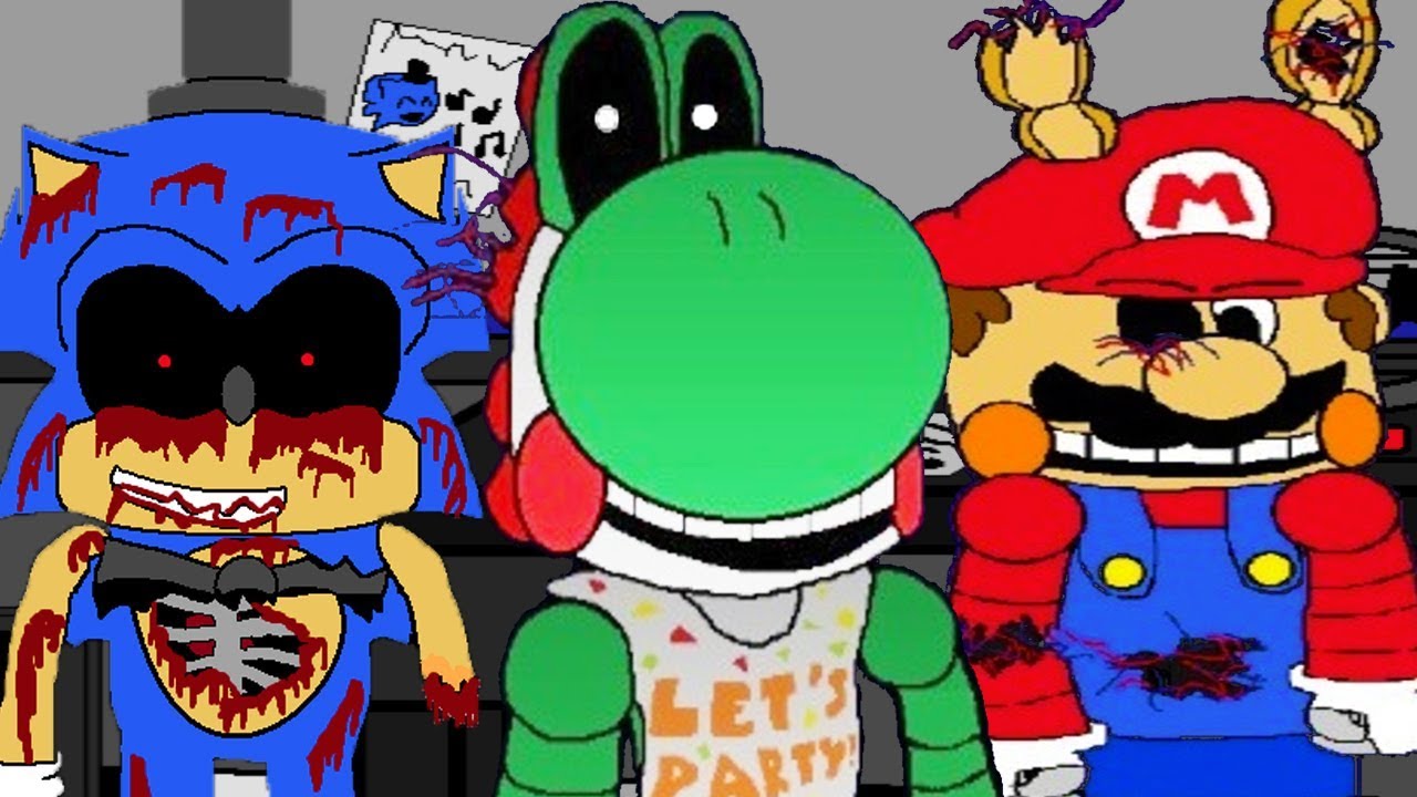 HAPPY BIRTHDAY NICK - A FIVE NIGHTS AT SONIC'S 3 NITRONICK15 CUSTOM ...