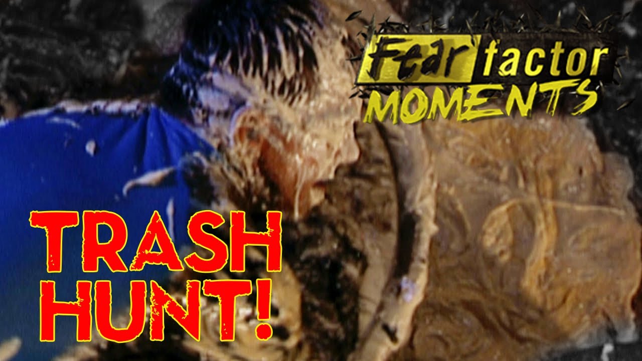 Fear Factor Moments | Trashcan Scavenger Hunt - YouTube