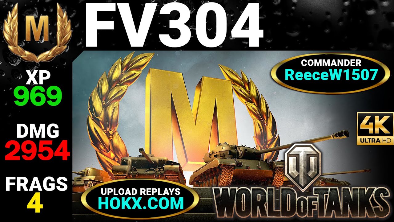 FV304 - WoT Best Replays - Mastery Games - YouTube