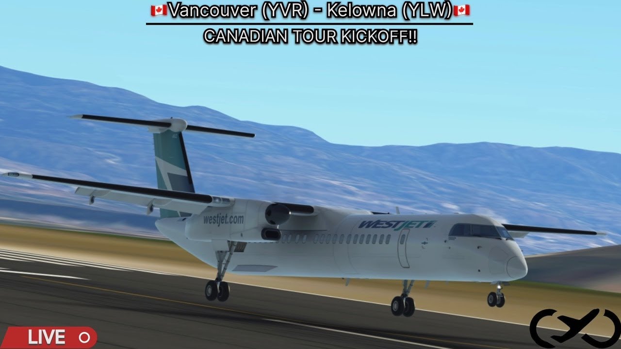 Vancouver (YVR) - Kelowna (YLW) | CANADIAN TOUR KICKOFF!! | INFINITE ...