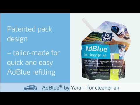 The AdBlue pouch by Yara: Less plastic – less waste - YouTube