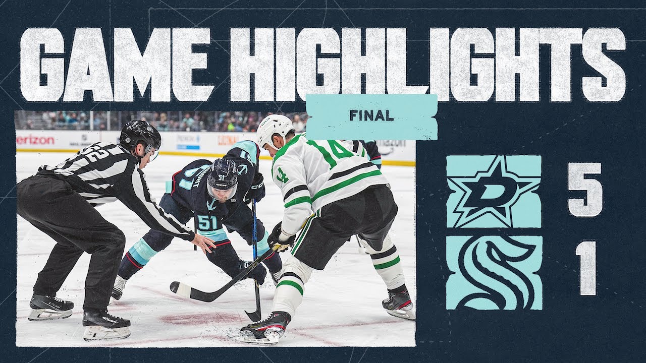 Seattle Kraken vs Dallas Stars | 03/29 Game highlights - YouTube