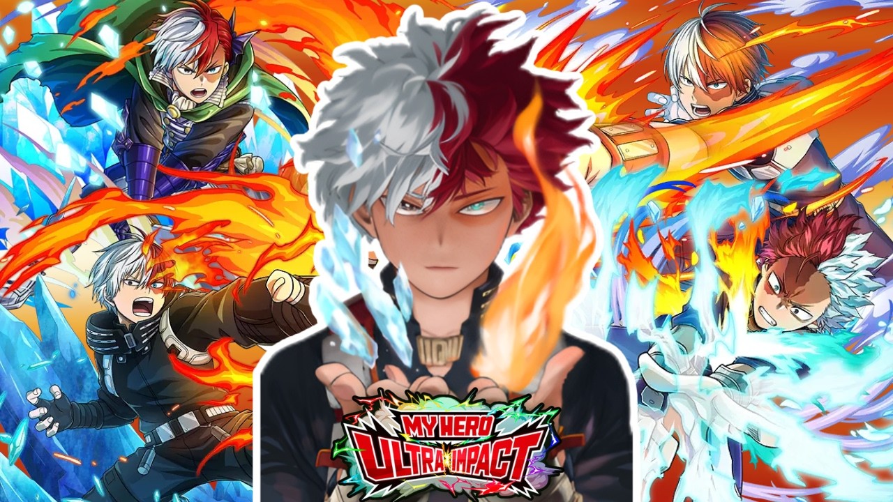 My Hero Ultra Impact: All Shoto Todoroki Plus Ultra Moves Showcase ...