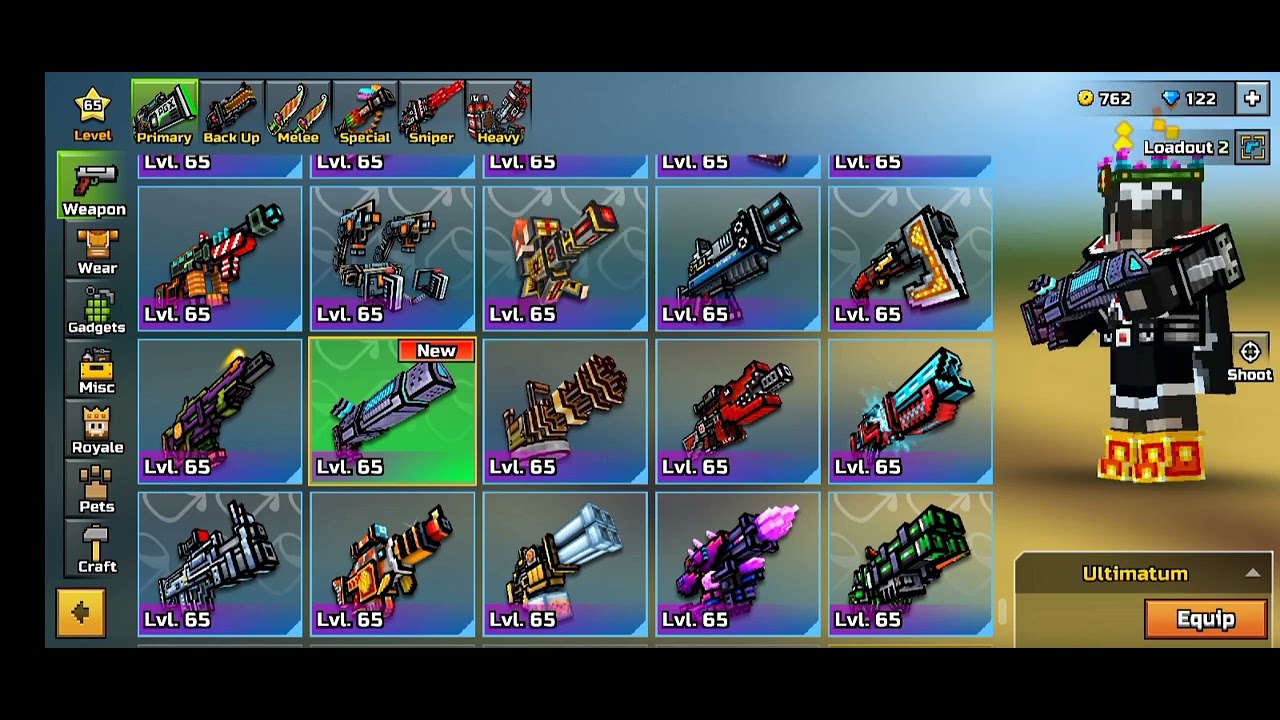 Finally i got ultimatum [Pixel Gun 3D] - YouTube