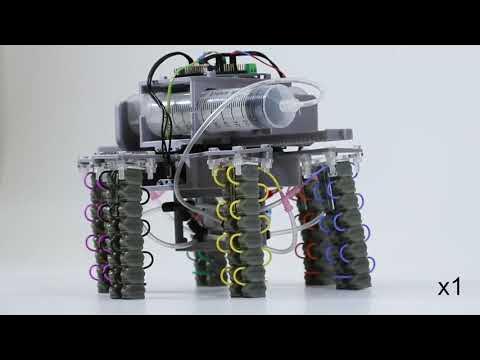 Soft robots harness viscous fluids for complex motions - YouTube