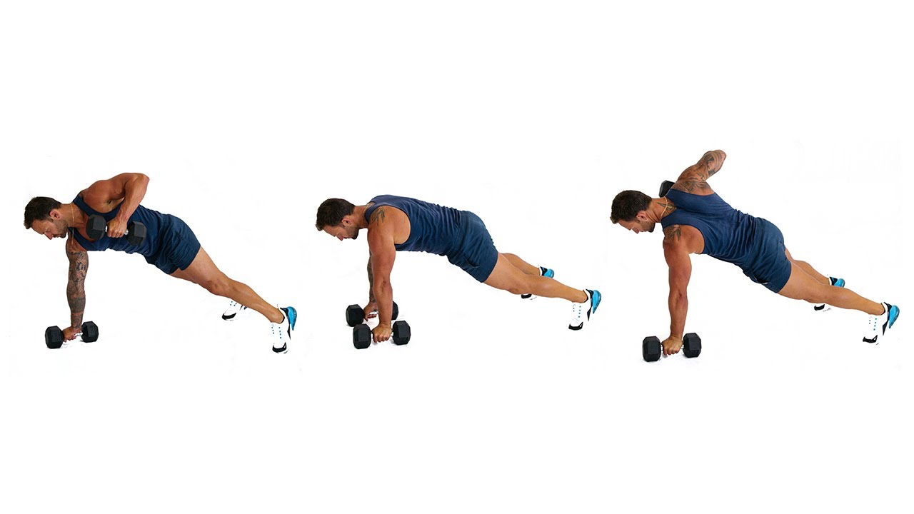 HOW TO: PLANK PULL ALTERNATING ARMS - YouTube