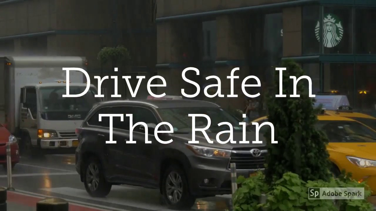 Important Safety tips while driving in the rain. - YouTube