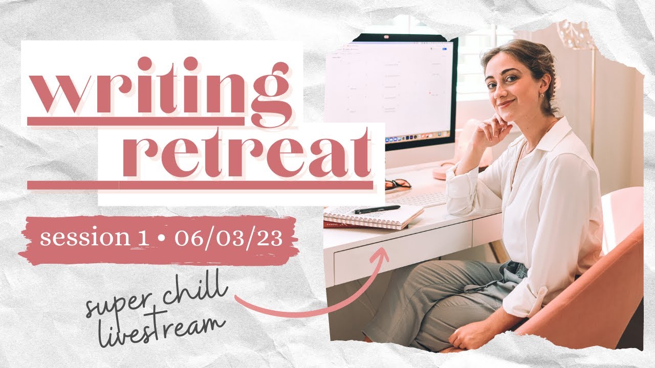 Write With Me LIVE ️ June Writing Retreat – Session 1 - YouTube