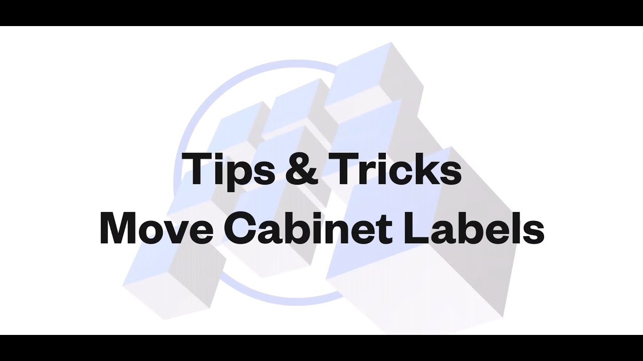 Mozaik - Move Cabinet Labels - YouTube