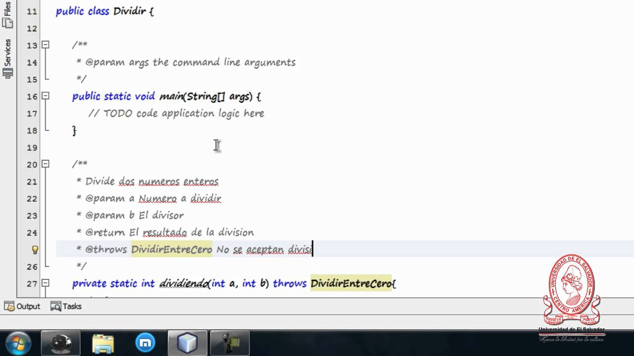 Excepciones Personalizadas En Java Youtube