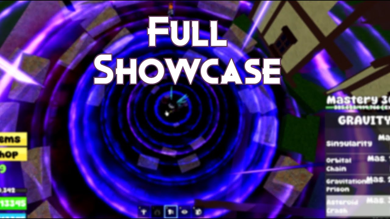 NEW Mythical Reworked Gravity Full Showcase (Blox Fruits) - YouTube
