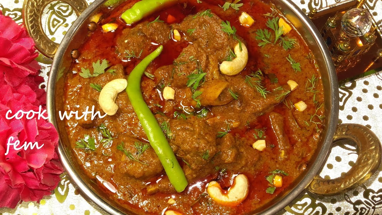 Hyderabadi Mutton Curry