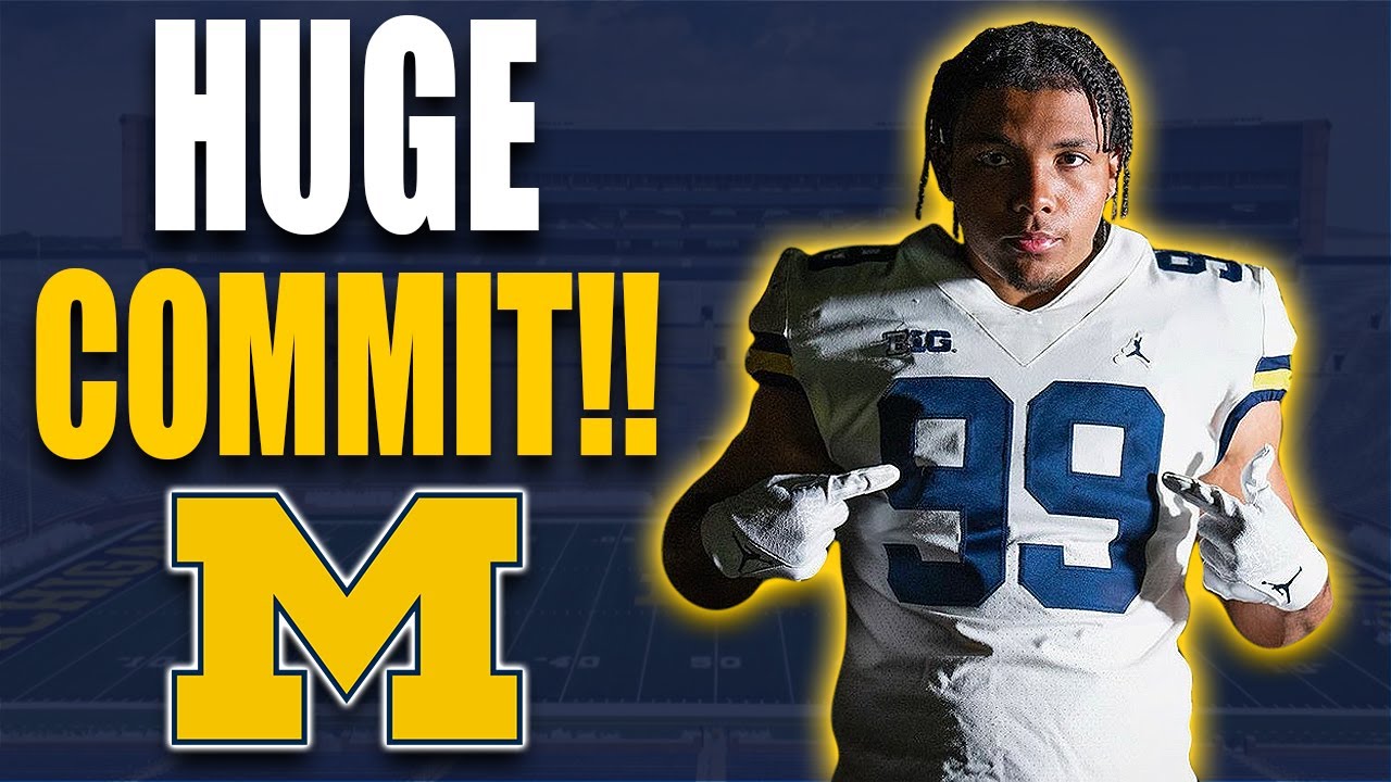 Michigan Lands Another HUGE Commitment From 4-Star Defensive Lineman ...