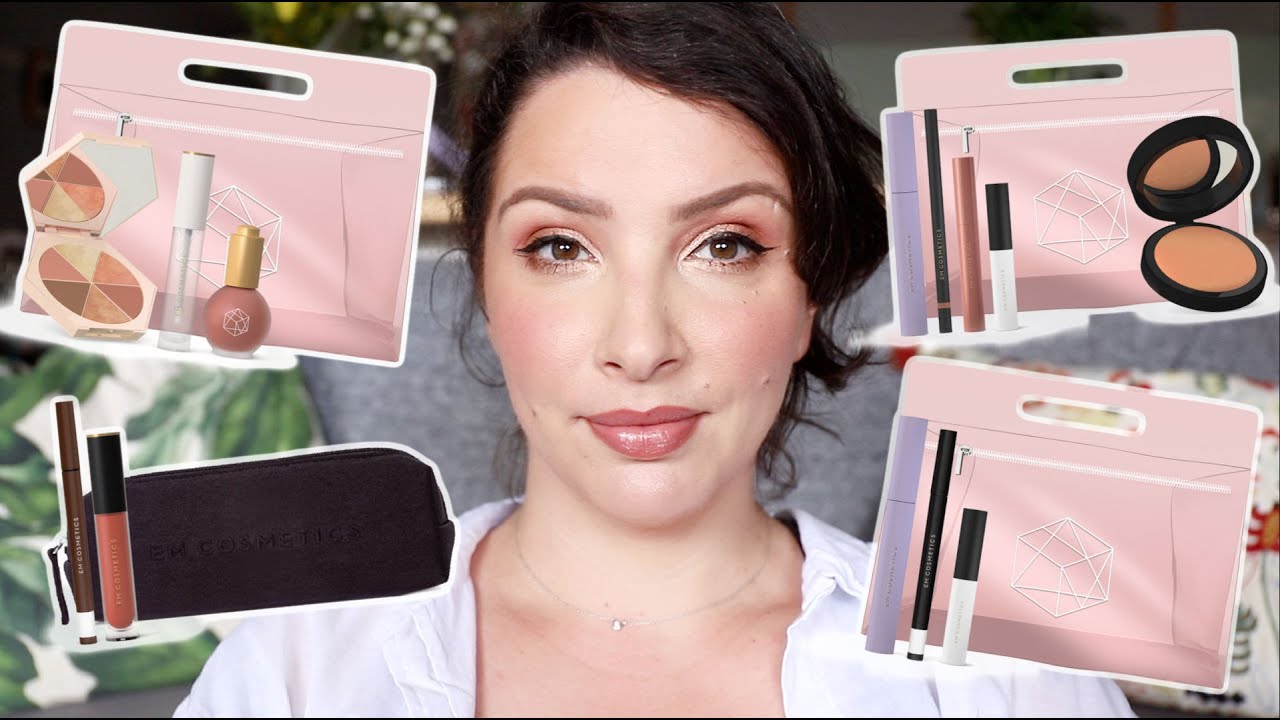 Testing the Em Cosmetics Holiday Sets - YouTube