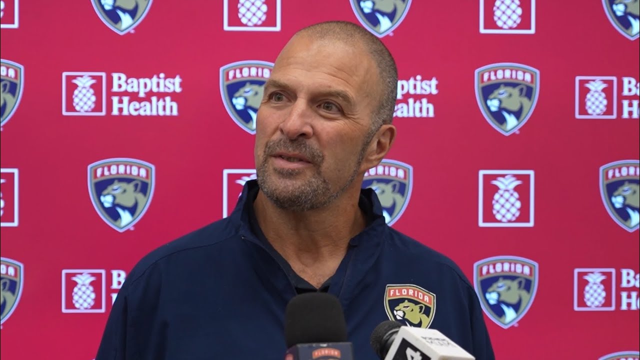 Bill Zito Talks on Day 1 of Florida Panthers 2024 Free Agency - YouTube