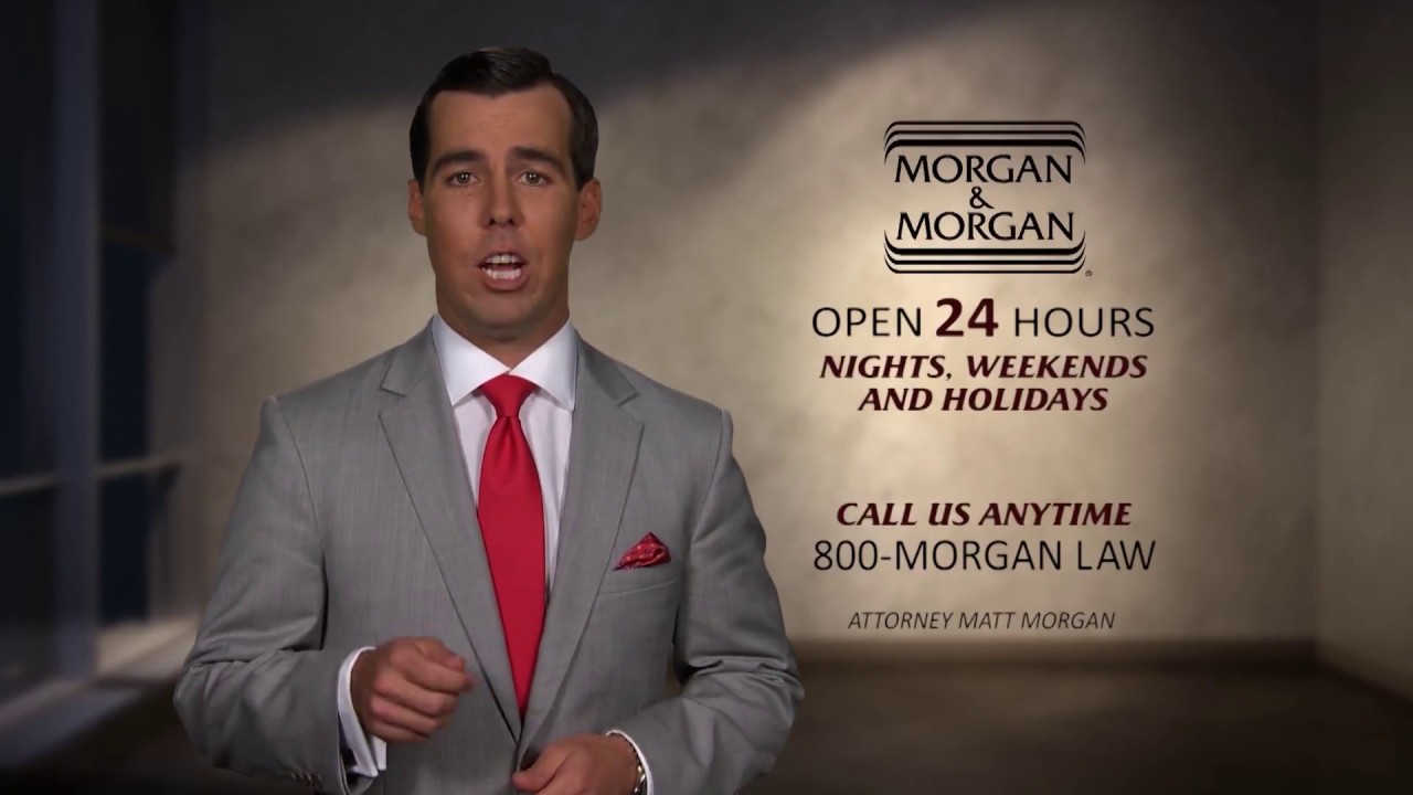 Here For You Right Now | Attorney Matt Morgan | Morgan & Morgan - YouTube