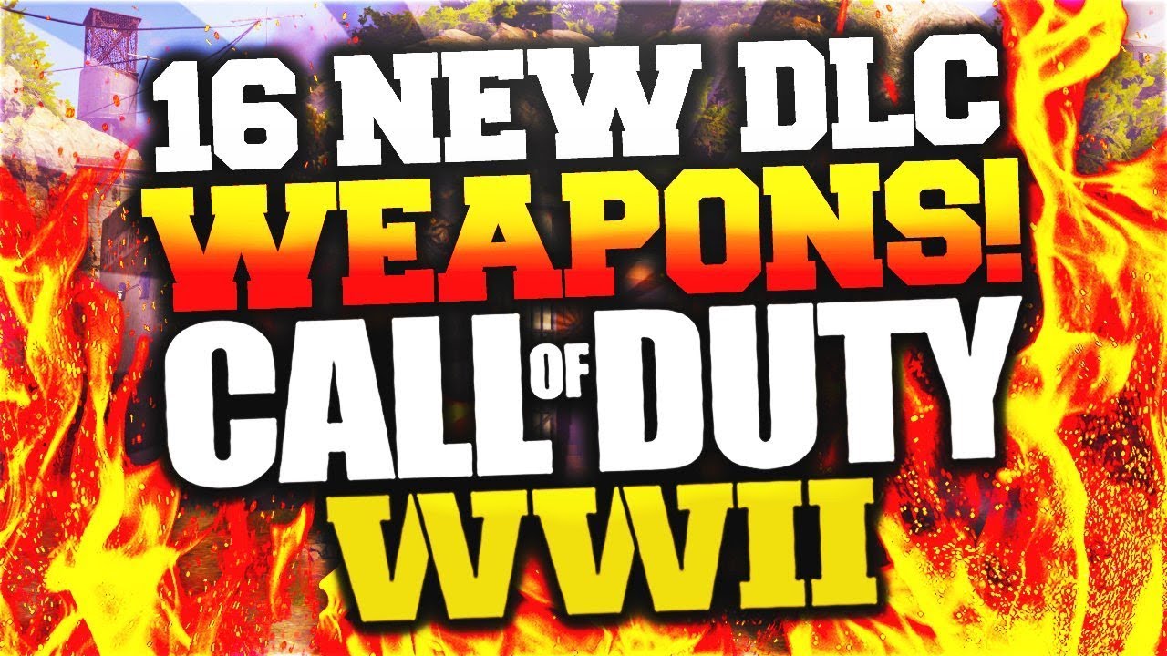 16 NEW DLC WEAPONS + VARIANTS LEAKED COD WW2! NEW WEAPON SUPPLY DROPS ...