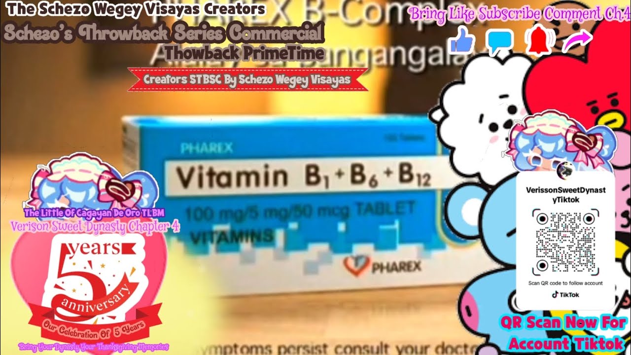 Throwback PrimeTime: Pharex-B Complex 30s TVC Sipag - YouTube