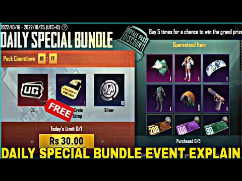 Daily Special Bundle Event Explain How To Buy Daily Special Bundle ...
