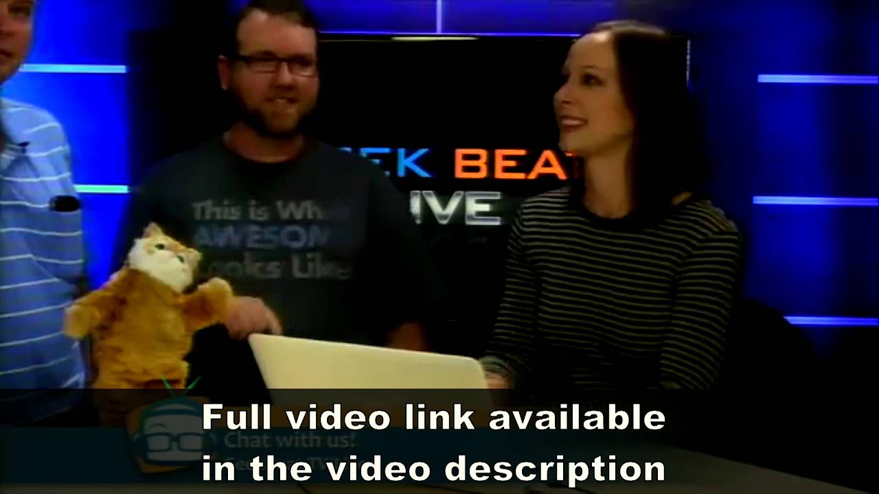 I Met Cali Lewis and ended up on GeekBeat.TV Live! - YouTube