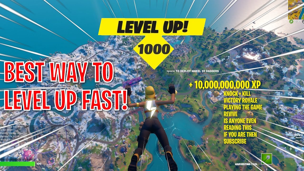 TOP 10 BEST Ways to level up FAST In Fortnite!!! (Works in Chapter 5 ...