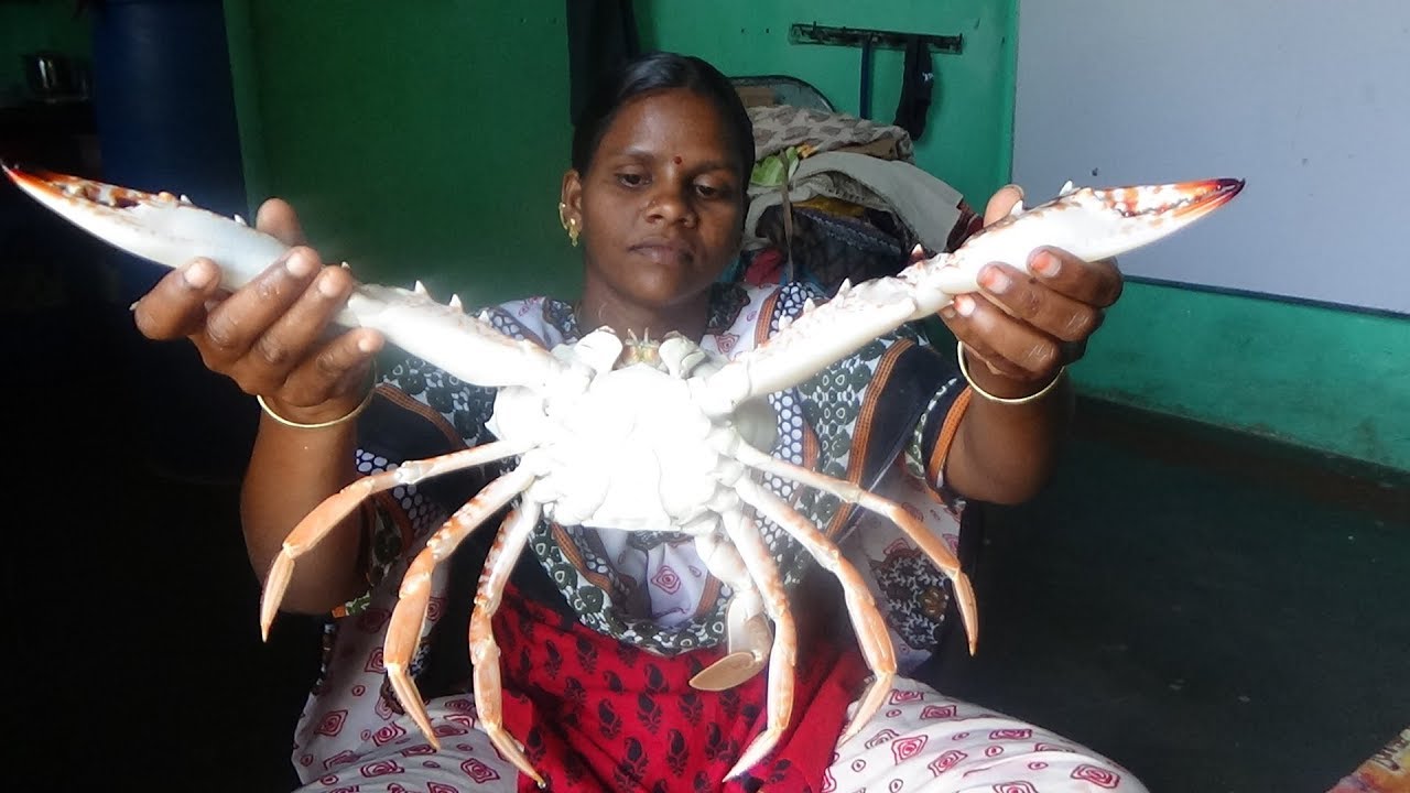 Big Size Crab Tasty Fry Prepared By My Wife /How to a Easy Sea Crab Fry ...
