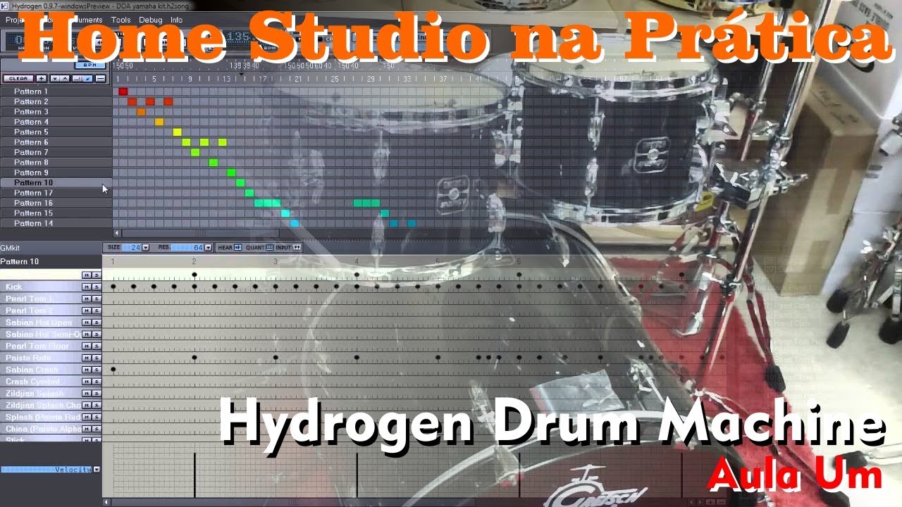 COMO UTILIZAR O HYDROGEN DRUM MACHINE - PARTE DOIS - YouTube