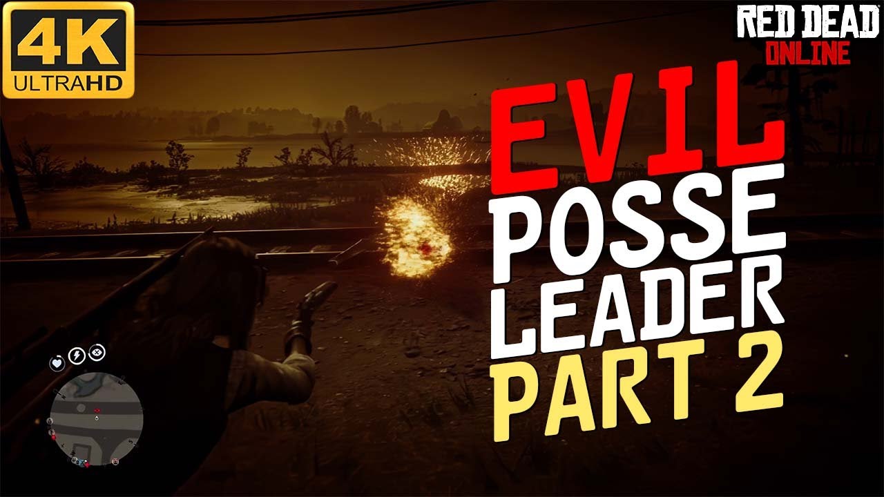 Red Dead Online: Evil Posse Leader | Part 2 [4K] - YouTube