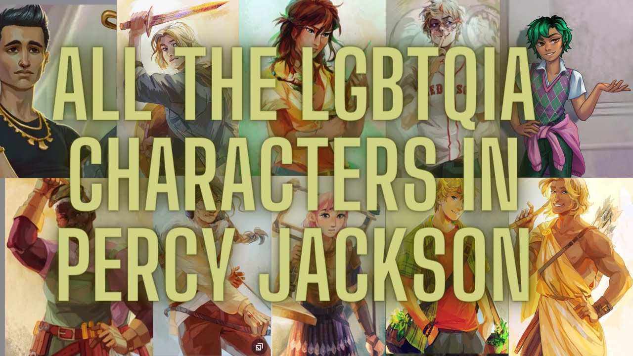 All 26 Characters in PJO! Happy Pride - YouTube