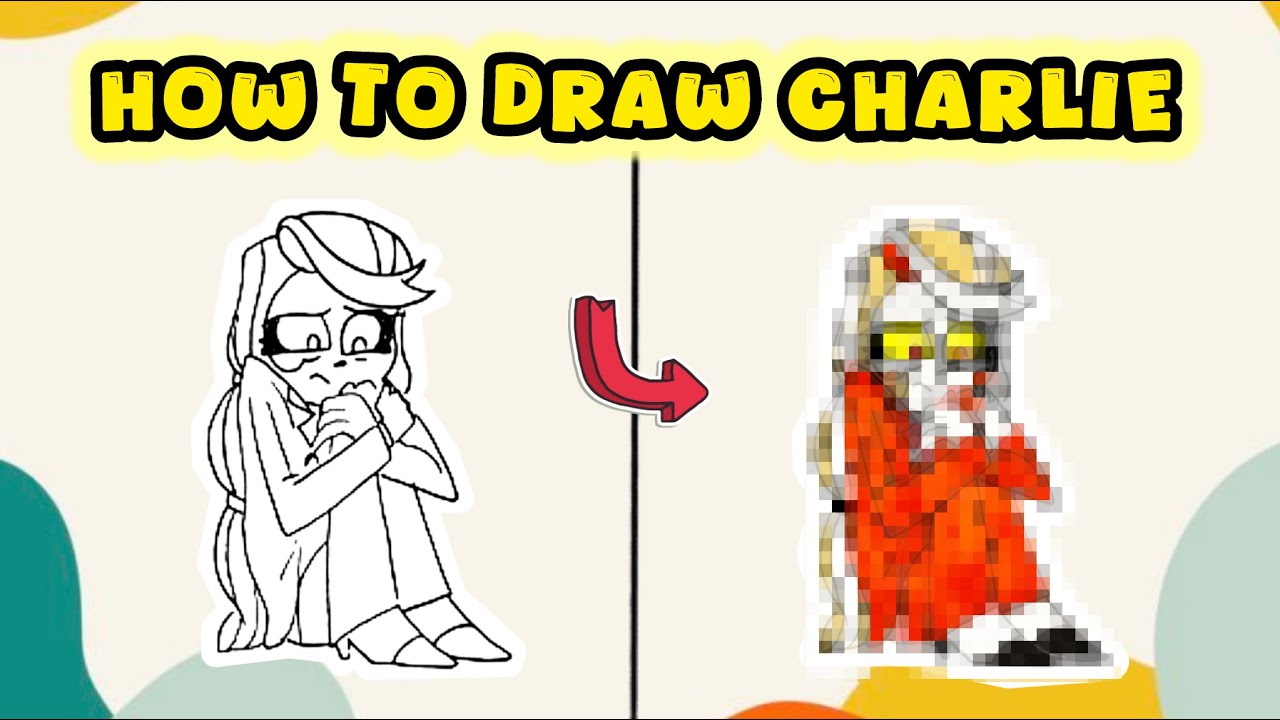 How to Draw Charlie Morningstar from Hazbin Hotel – Cartoon Art - YouTube