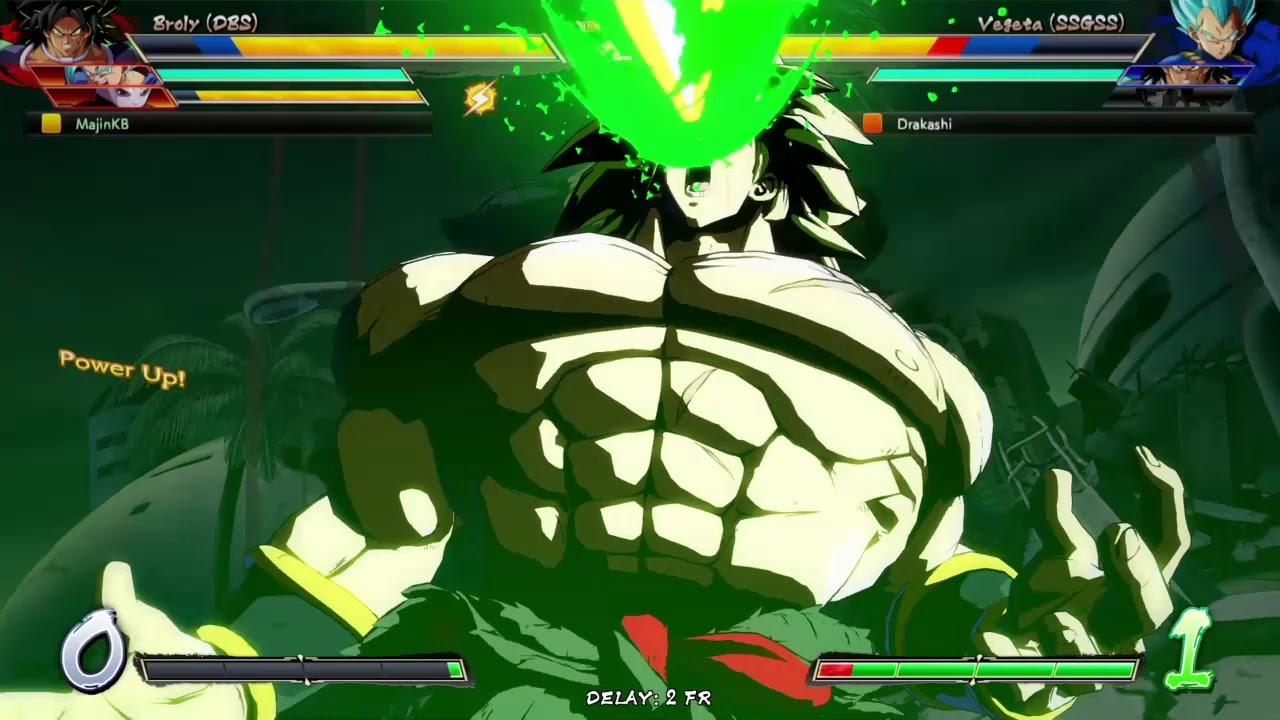 Broly eats a Final Flash - YouTube