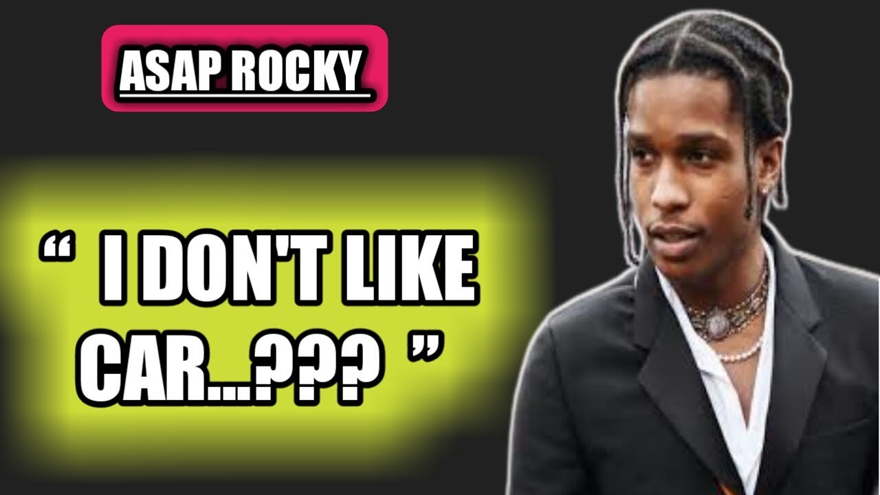 ASAP ROCKY quotes|World Famous Quotes - YouTube