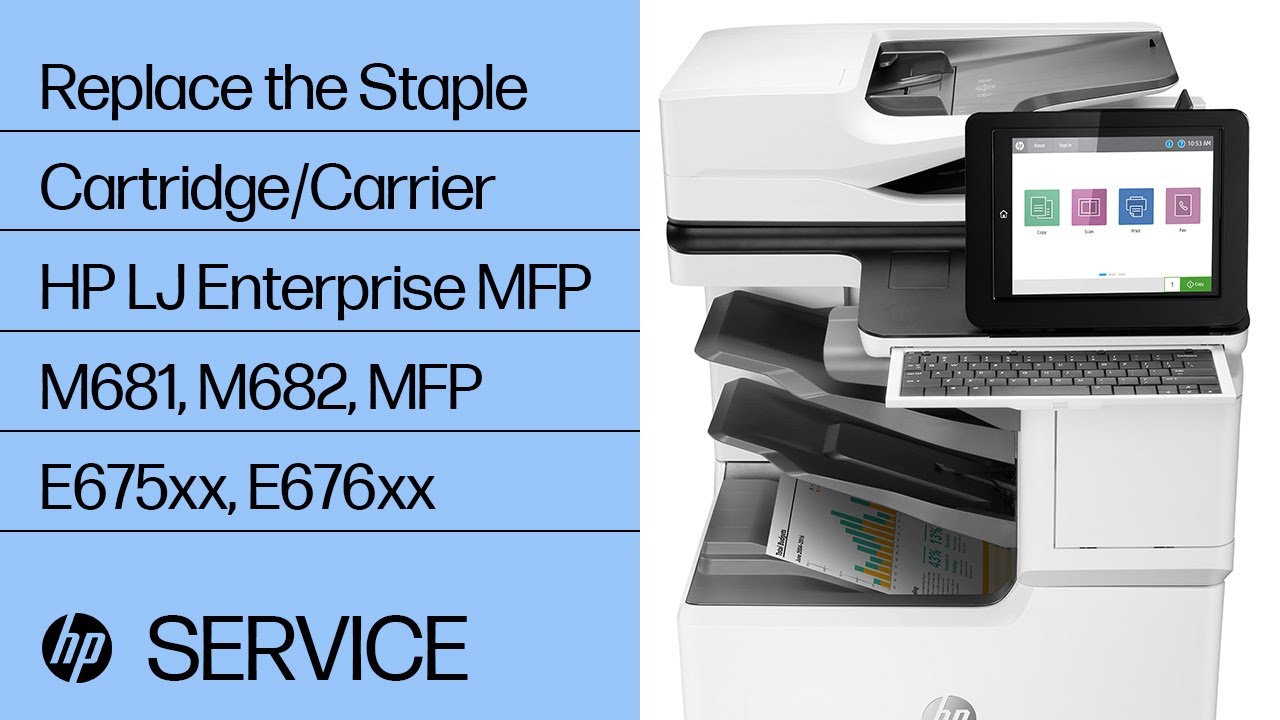 Imprimantes multifonctions HP Color LaserJet M681, M682, E67660, HP ...