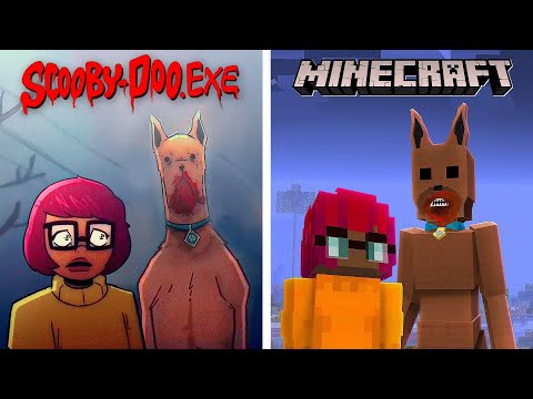 Criei CENAS de SCOOBY-DOO.EXE No Minecraft