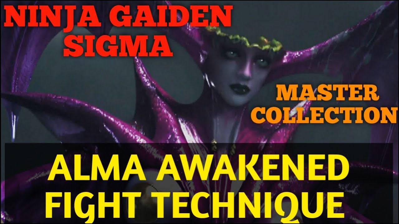 HOW TO DEFEAT ALMA AWAKENED BOSS | TECHNIQUES | NINJA GAIDEN SIGMA ...