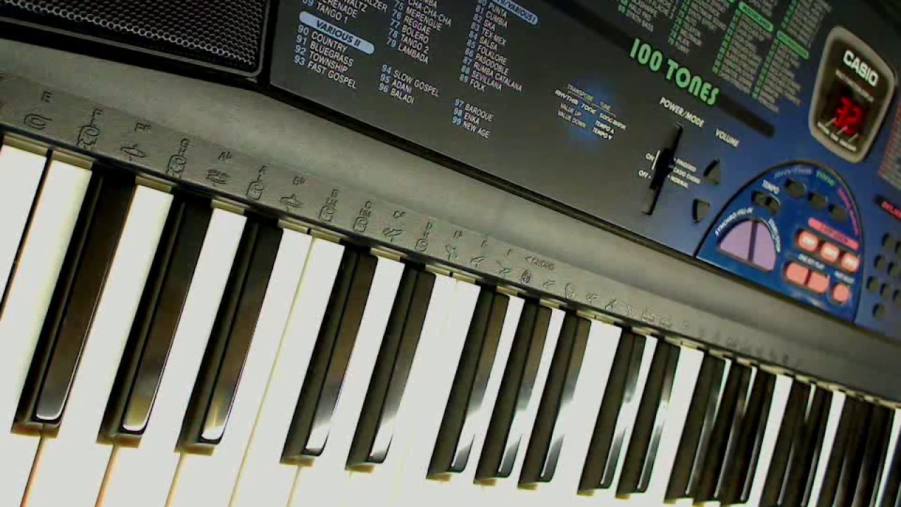 CASIO LK-30 (SONG bank) part 1 - YouTube