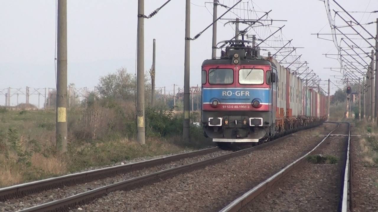 Tren de marfa GFR cu 40-1004-3 - 16.09.2016 - YouTube