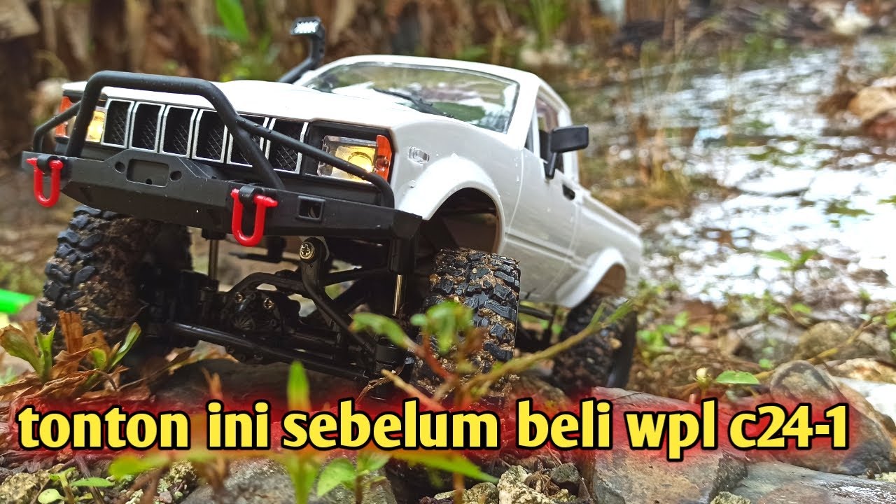 Unboxing and review RC wpl c24-1 test run | RC cars offroad - YouTube