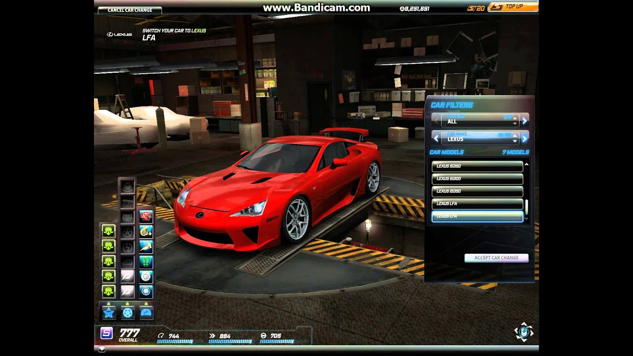 NFS World - My Garage - YouTube