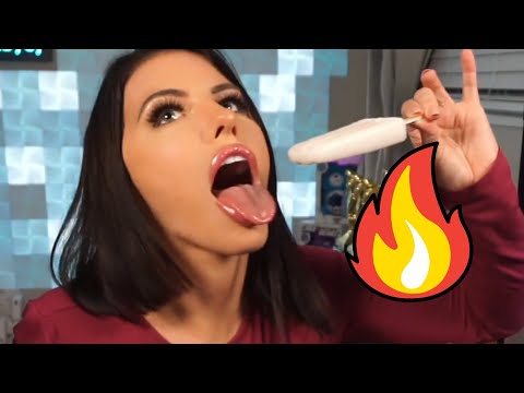 AdrianaChechik Eating a good Gelato